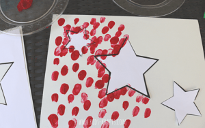 4th of July Thumbprint Craft