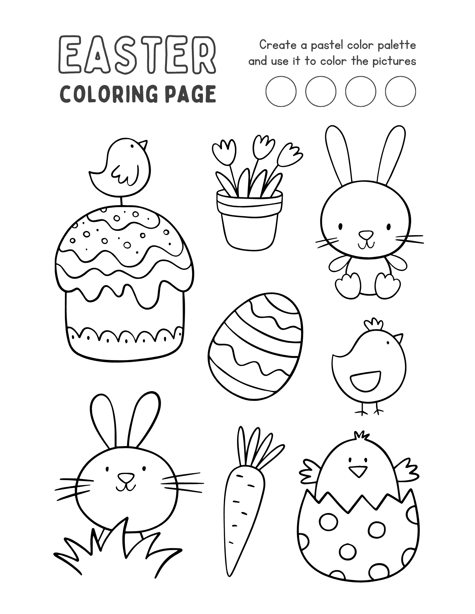 20 Fun Easter Activity Pages For Kids