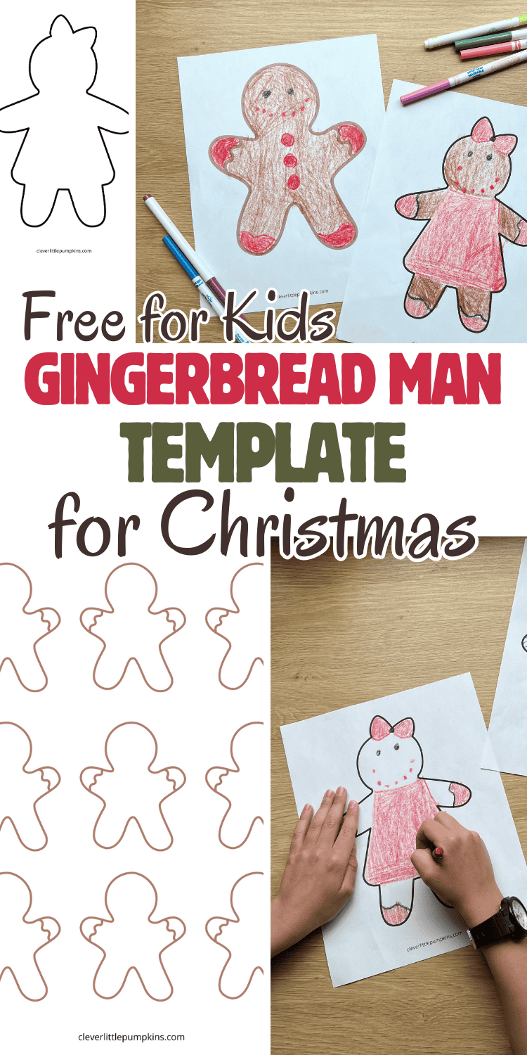 Gingerbread Man Template