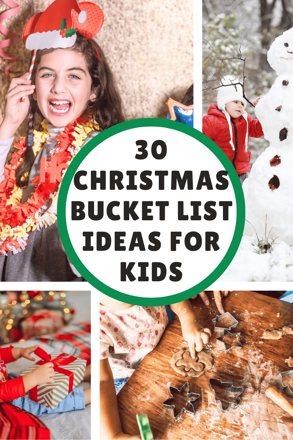 30 Christmas Bucket List Ideas for Kids This Winter