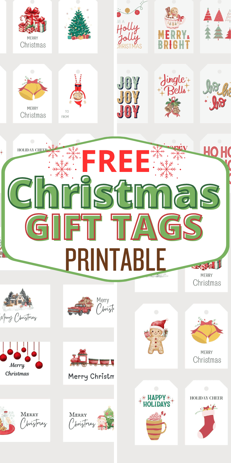 FREE Christmas Gift Tags