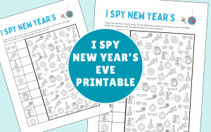 New Year's Eve I Spy Printable